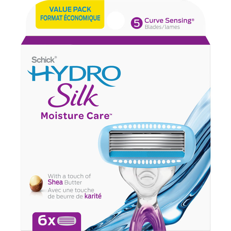 Schick Hydro Silk Women’s Razor Refills 6 Refills - CTC Health