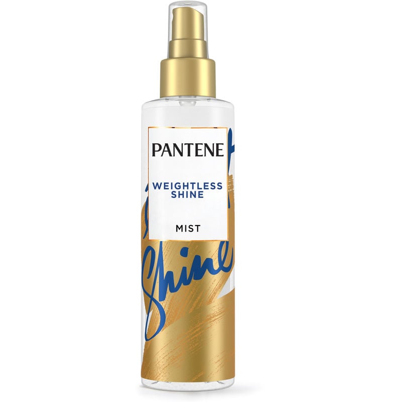 Pantene Pro-V Hair Shine Mist, Weightless, Vitamin B5, Safe for Color ...