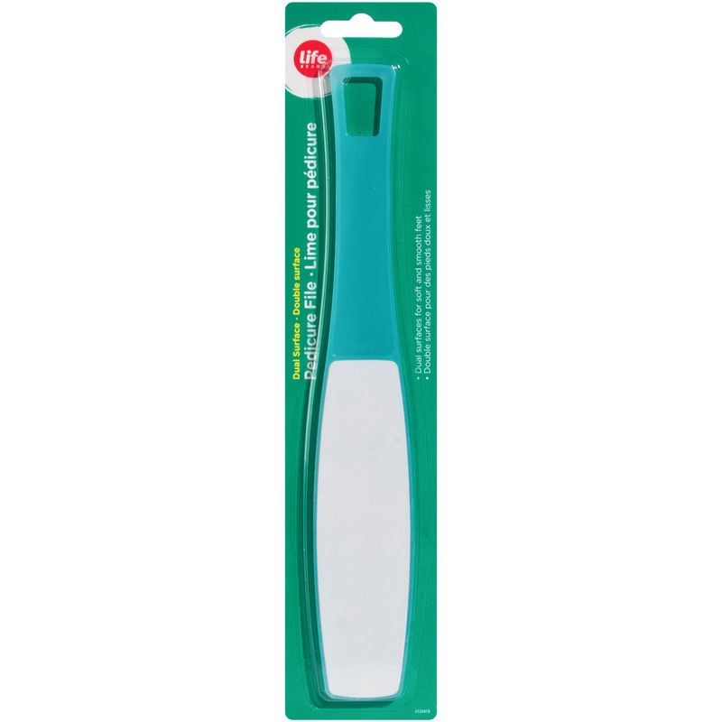 Life Brand Dual Surface Pedicure File 1 ea - CTC Health
