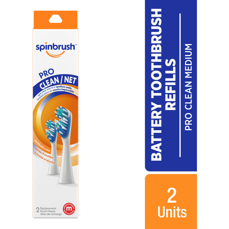 Spinbrush A&H Pro Series Replacement Brush Heads - CTC Health