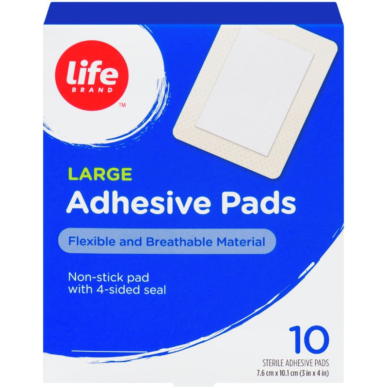 Life Brand LB Sterile Adhesive Pads - CTC Health