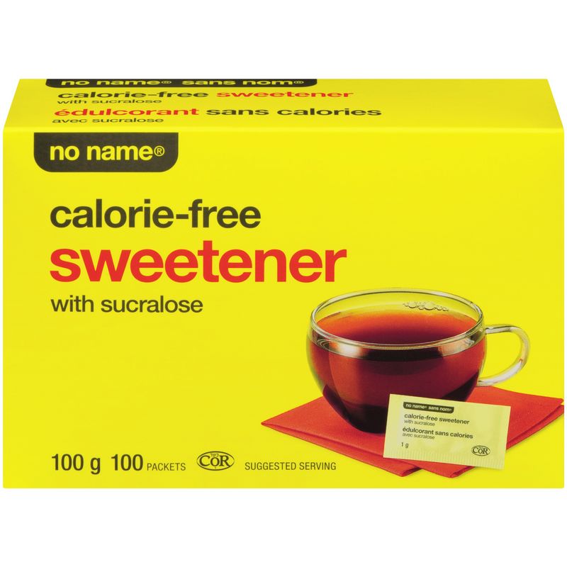 No Name Calorie Free Sweetener With Sucralose 100 Count - CTC Health