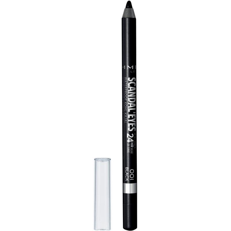 Rimmel London Scandaleyes Kohl Kajal Waterproof Eyeliner - Black 001 ...