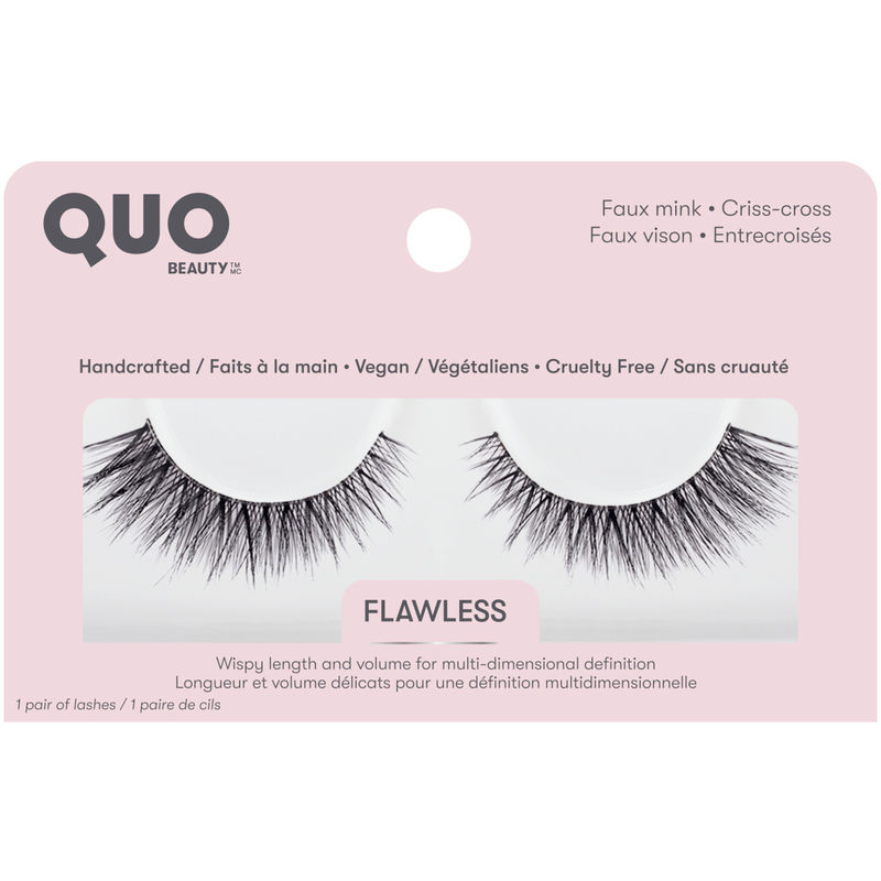 Quo Beauty Flawless False Eyelashes - Wispy Volume and Hybrid Curl ...