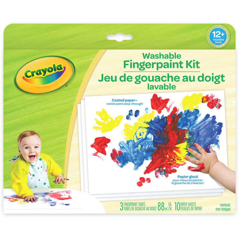 Crayola Washable Finger Paint Kit - CTC Health