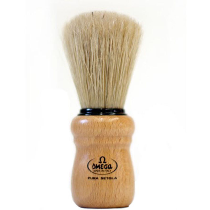 Omega SHV Beech Brush - Premium Quality Shaving Brush - CTC Health