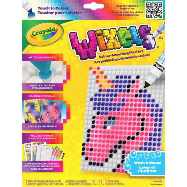 Crayola Wixels - Unicorn Pixel Art Set - CTC Health