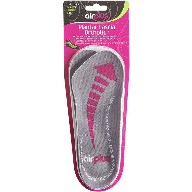 Airplus Plantar Fascia Insole for Arch Support and Heel Cushioning ...