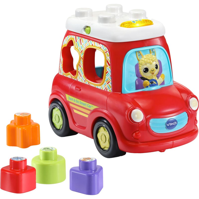 VTech Sort & Go Smart Car - Interactive Shape-Sorting Car for Kids ...