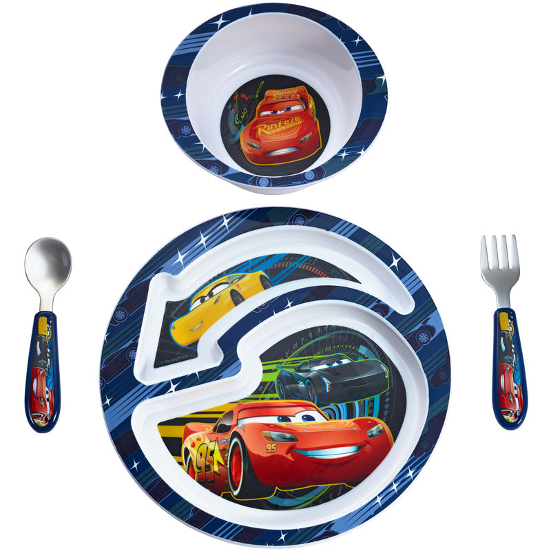 Disney/Pixar Cars 3 4-Piece Feeding Set - CTC Health