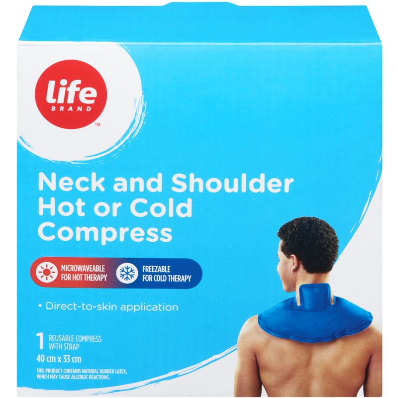 Life Brand Neck & Shoulder Hot or Cold Compress - CTC Health