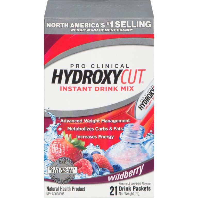Hydroxycut Wildberry Instant Drink Mix - CTC Health