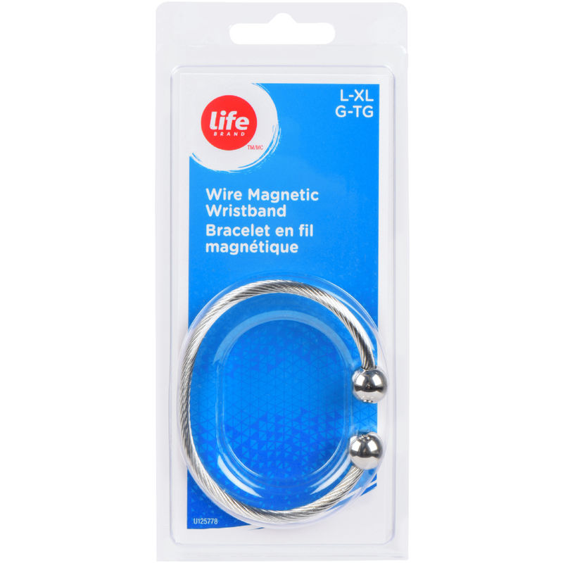 Life Brand Magnetic Bracelet - Stainless Steel with 1500 Gauss Magnets ...