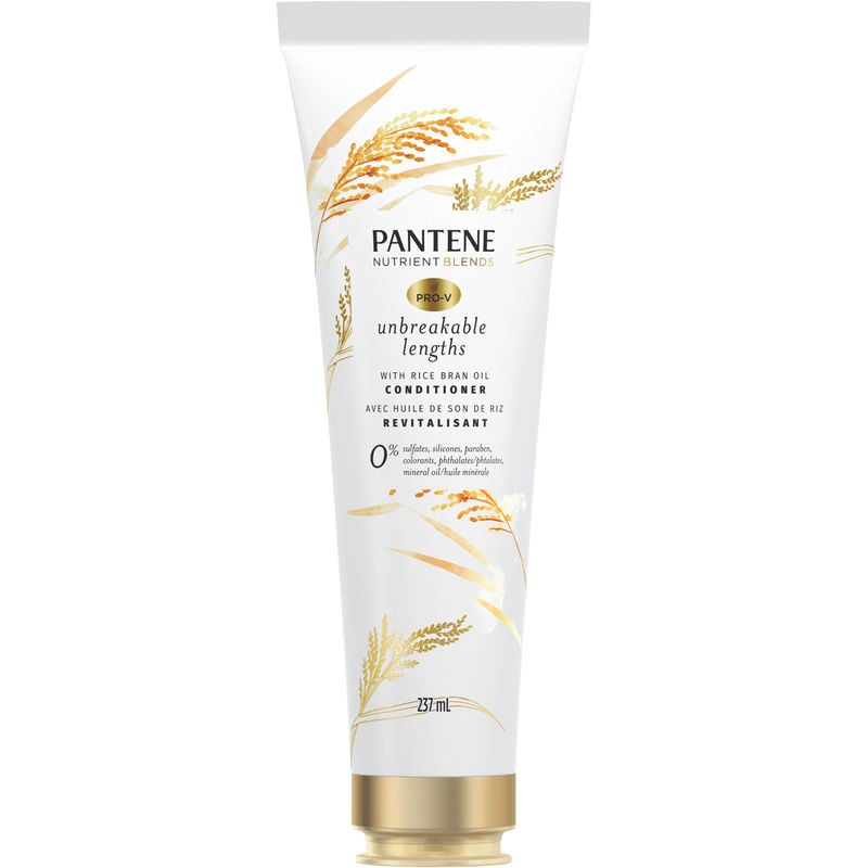 Pantene Sulfate-Free Conditioner with Rice Bran Oil for Unbreakable ...