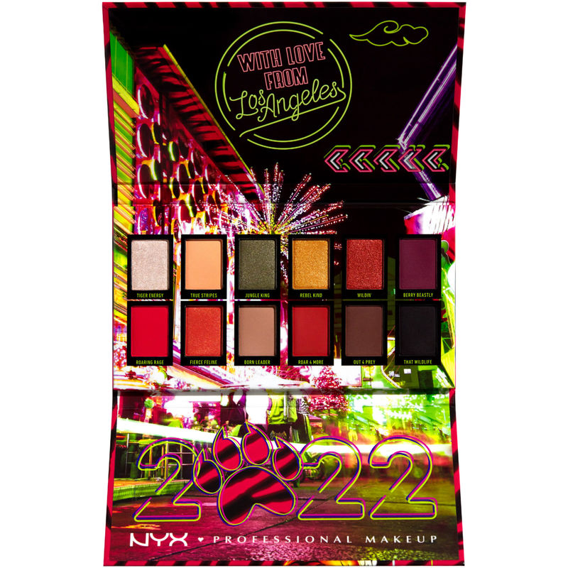 NYX Professional Makeup Lunar New Year 12 Pan Good Fortune Color ...