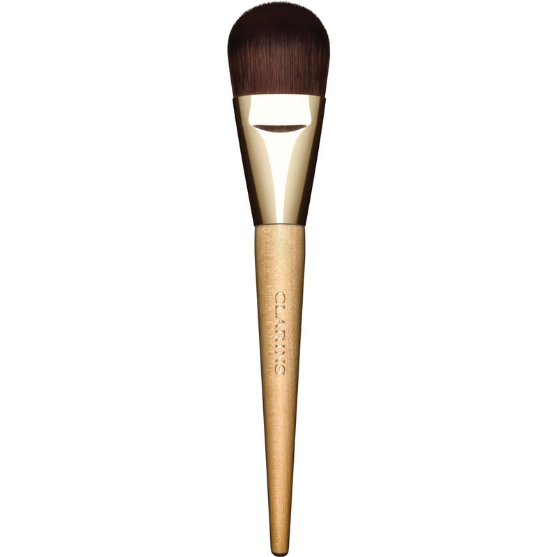 Clarins Foundation Brush - Ultra-Soft Synthetic Fibers for Smooth ...