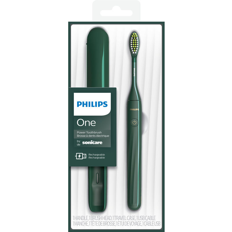 Philips One By Sonicare Rechargeable Toothbrush Sage Green - CTC Health