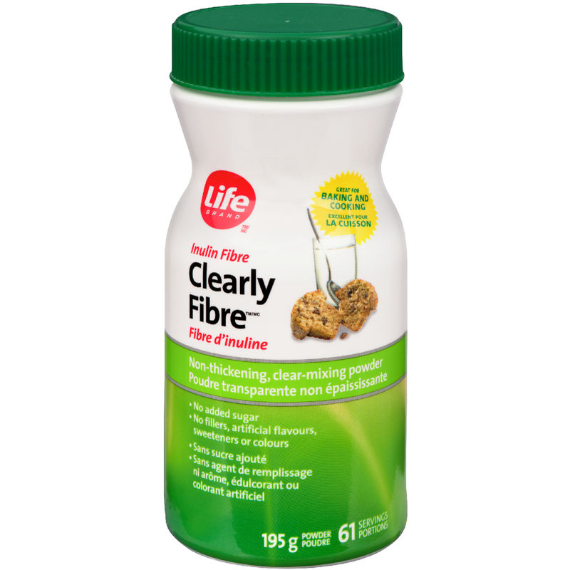 Life Brand LB Clearly Fibre 61 Dose 195 g Inulin Fibre - CTC Health