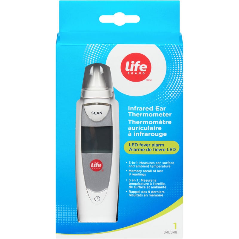 Life Brand LB Ear Thermometer - CTC Health