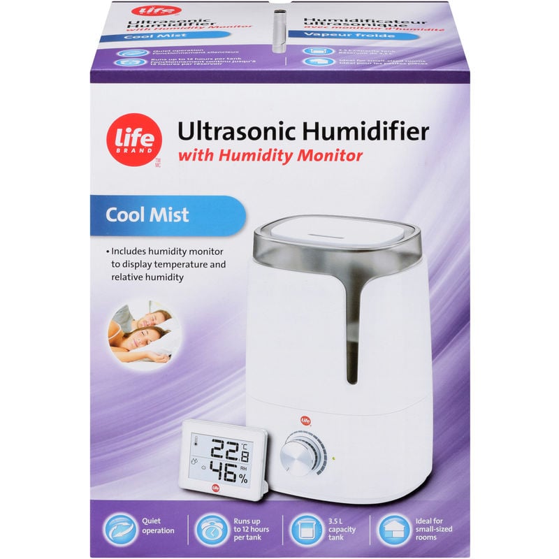 Life Brand LB Humidifier with Hydrome - CTC Health