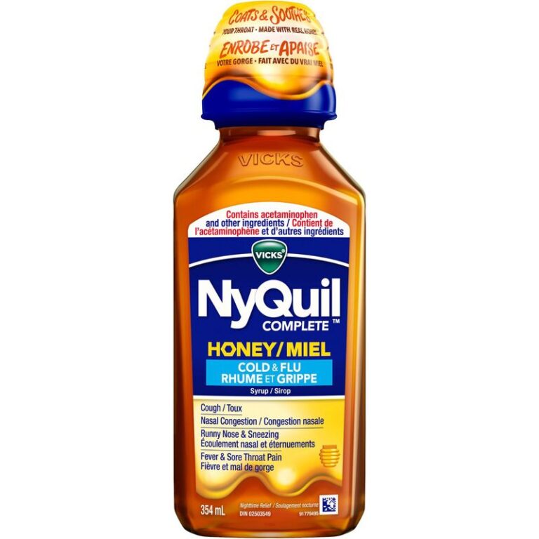 Vicks NyQuil Complete Honey Cold & Flu 354 mL - CTC Health