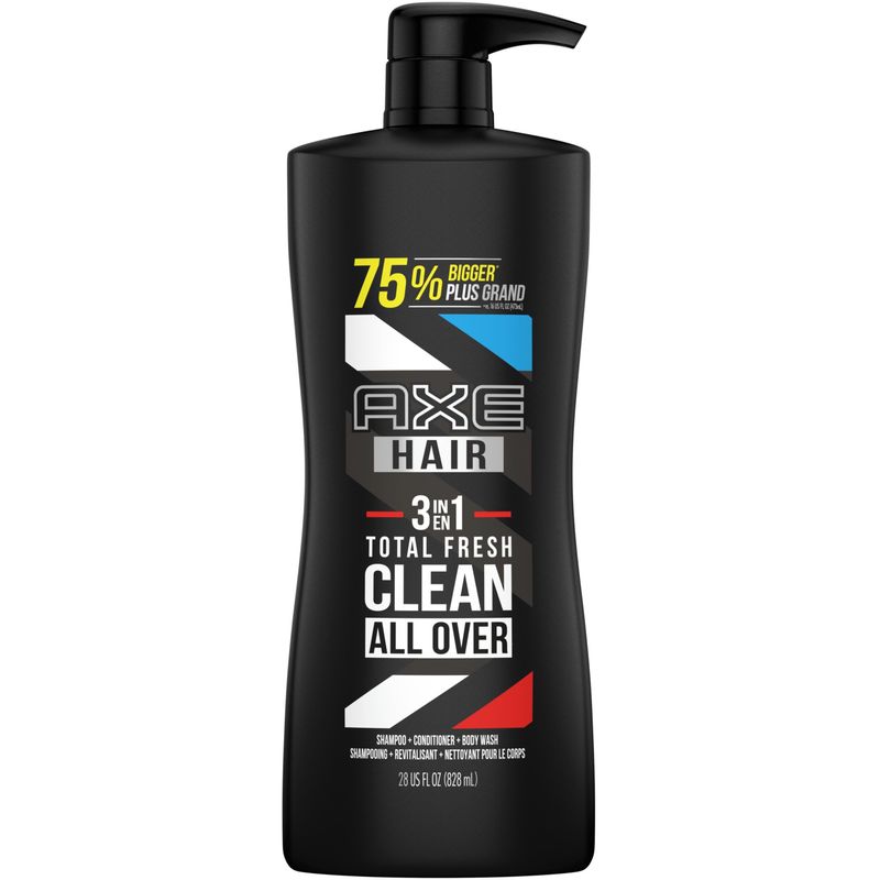 Axe Total Fresh 3-in-1 Shampoo, Conditioner and Body Wash 828 mL - CTC ...