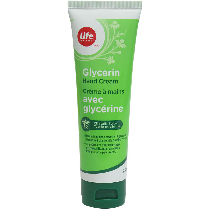 Life Brand Glycerin Hand Cream 75 mL - CTC Health