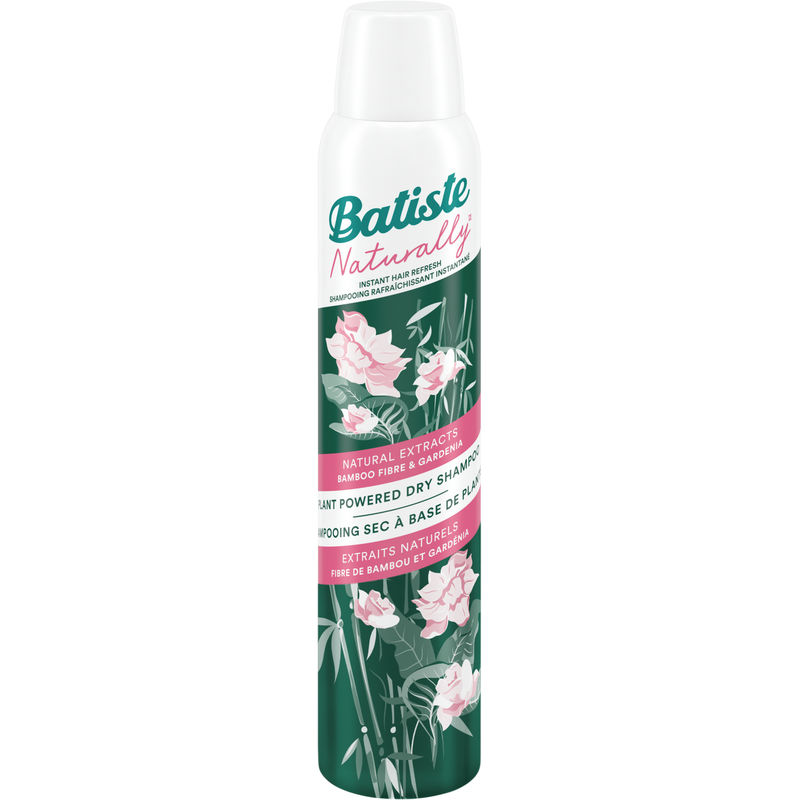 Batiste Naturally Bamboo & Gardenia 200mL Plant-Powered Dry Shampoo ...