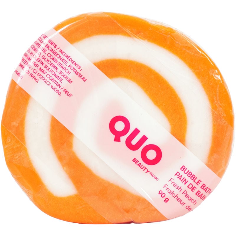 Quo Beauty Bubble Bath Bar Fresh Peach 90g - CTC Health