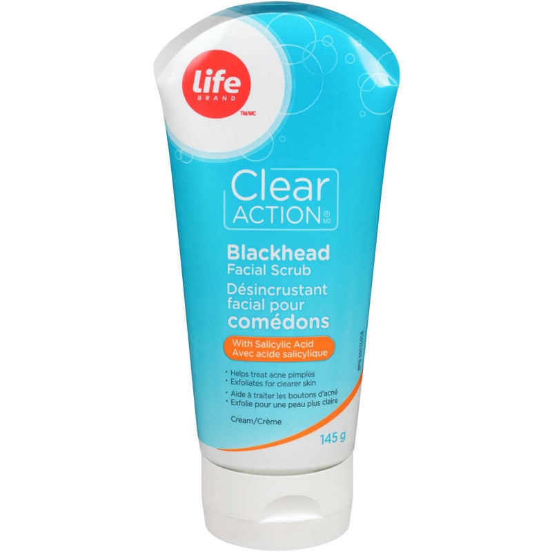 Life Brand Blackhead Facial Scrub with Salicylic Acid 145 g - CTC Health