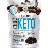 ChocKETO Dark Chocolate Coconut and Almond + Seasalt Snaps - CTC Health