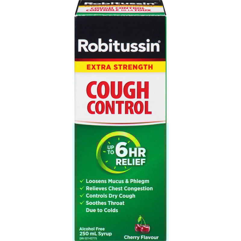 Robitussin Extra Strength Cough Control Liquid 250 mL - CTC Health
