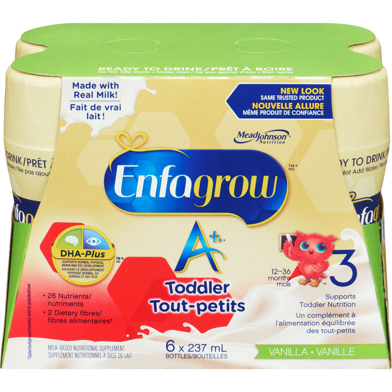 Enfagrow A+ Toddler Nutritional Drink Vanilla Flavour Ready to Drink ...