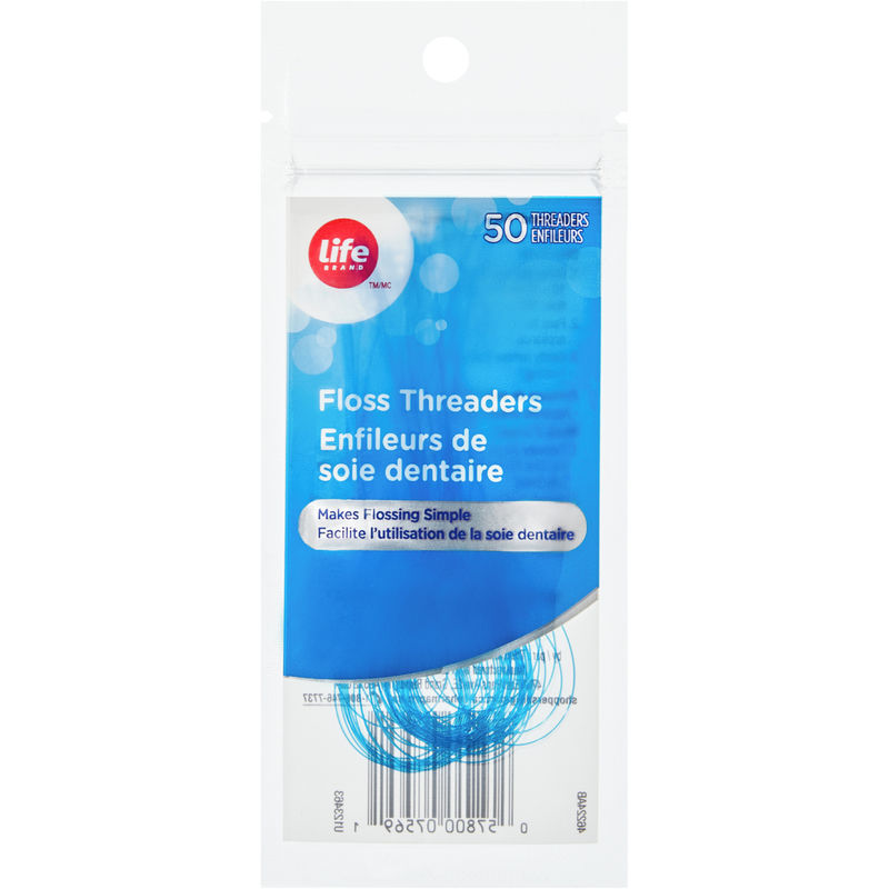 Life Brand LB Floss Threader 50 EA - CTC Health