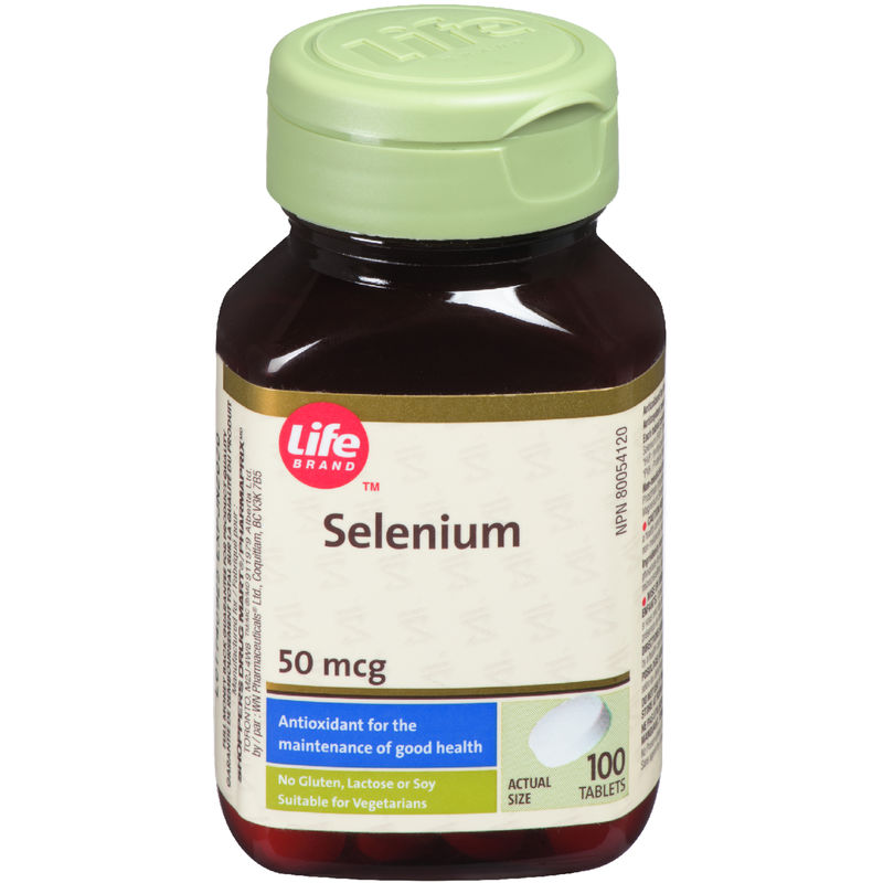Life Brand Selenium 50mcg 100 TAB - CTC Health