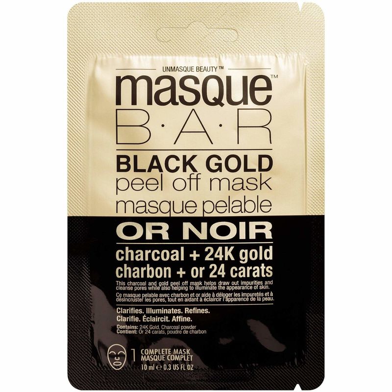 Masque Bar Black Gold Peel Off Mask - CTC Health
