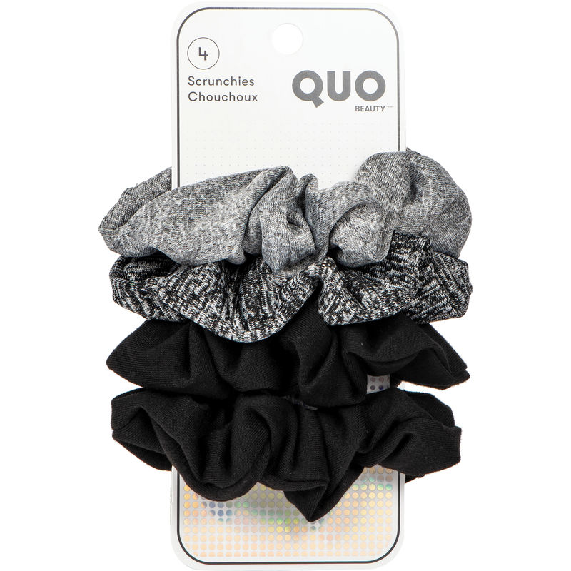 Quo Beauty Textured Scrunches - Black - CTC Health