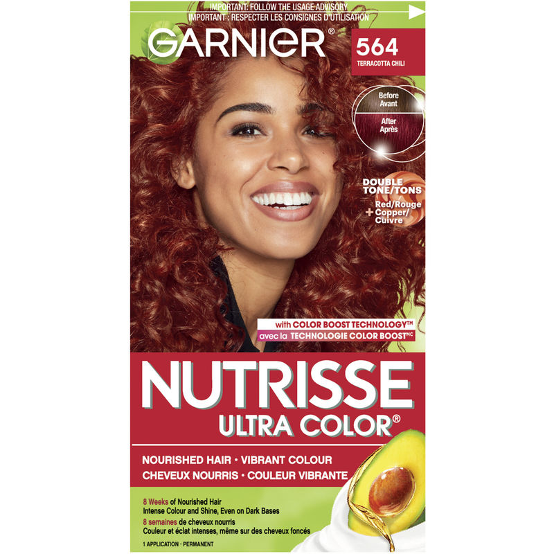 Garnier Nutrisse Ultra Color Double Tone Reds, Permanent Hair Dye ...