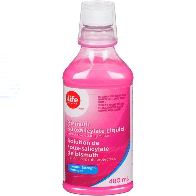 Life Brand Bismuth Subsalicylate Liquid, Protective Coating Acton ...