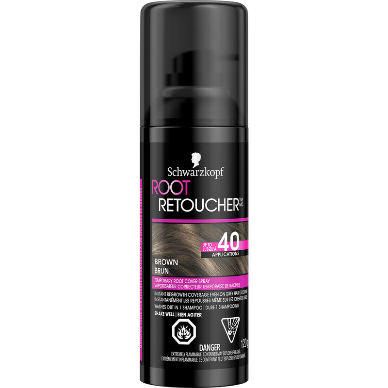 Schwarzkopf Root Retoucher Brown Temporary Root Cover Spray - CTC Health