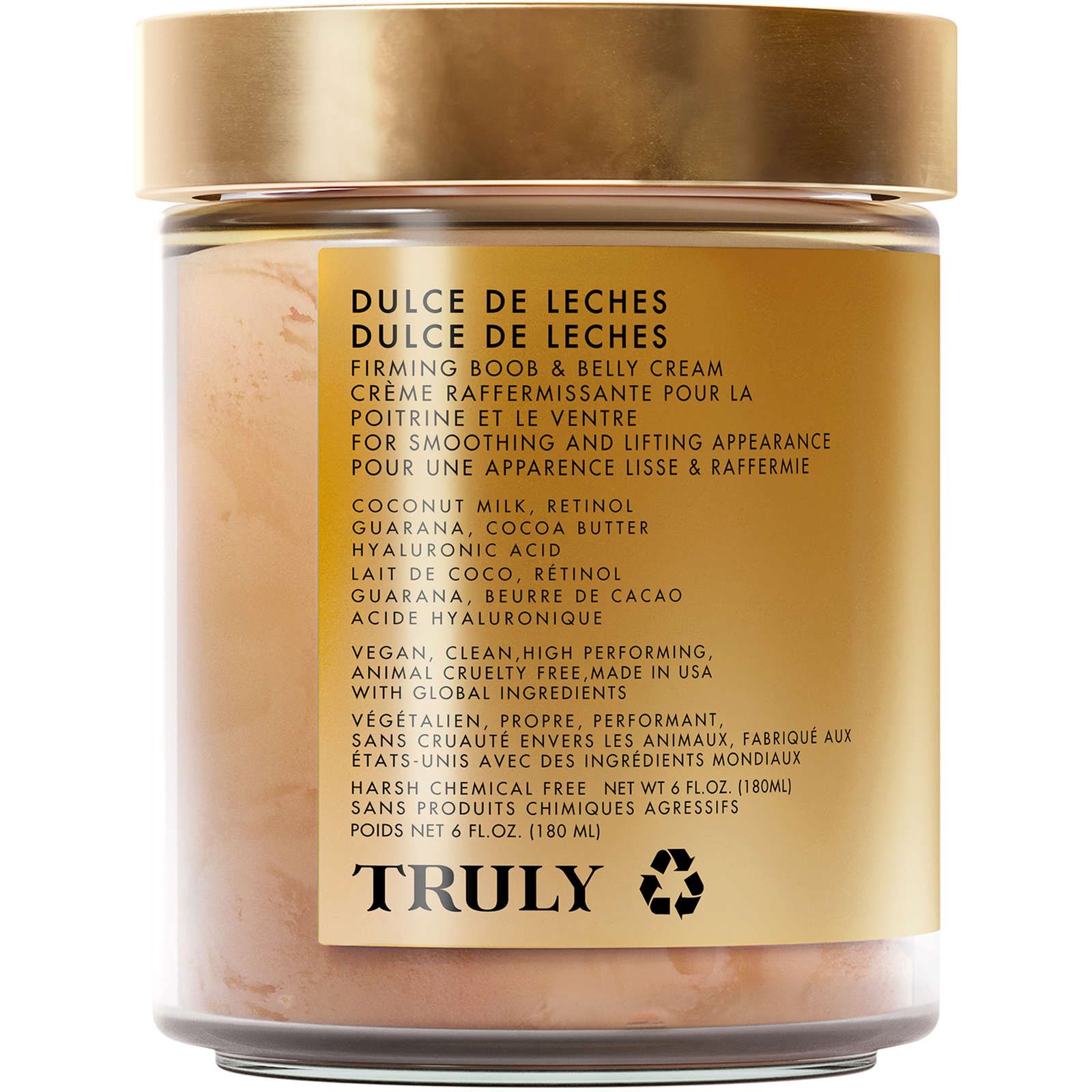 Truly Beauty Dulce de Leches Firming Boob & Belly Cream 90 ML - CTC Health