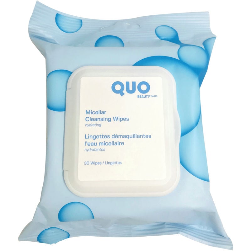 Quo Beauty Micellar Water Facial Wipes - CTC Health