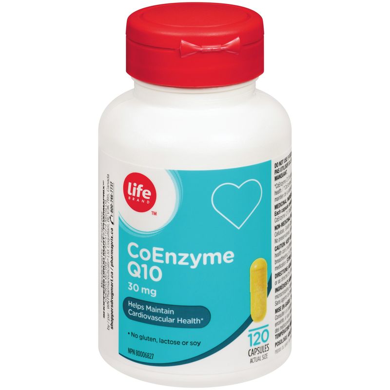Life Brand CoEnzyme Q10 30mg Capsules - CTC Health