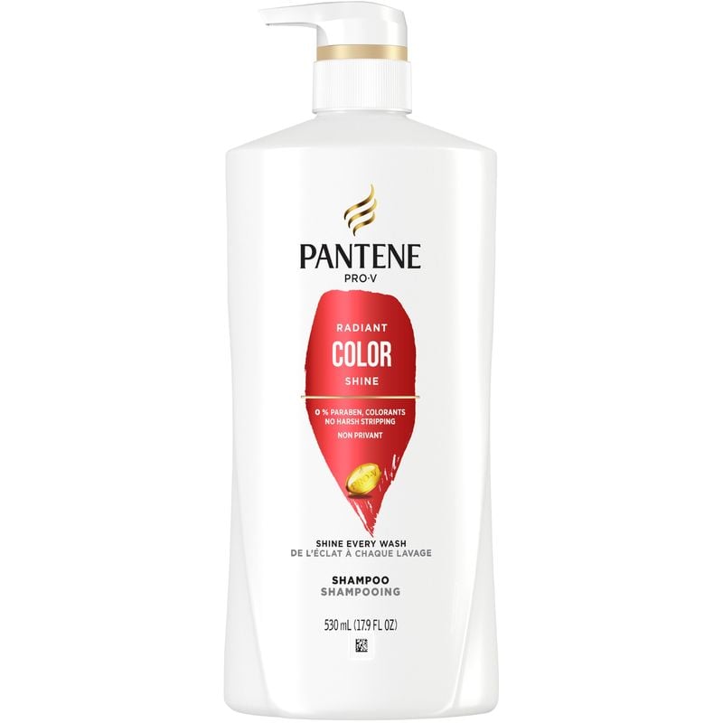 Pantene PRO-V Radiant Color Shine Shampoo, 17.9oz/530mL - Hydrating ...