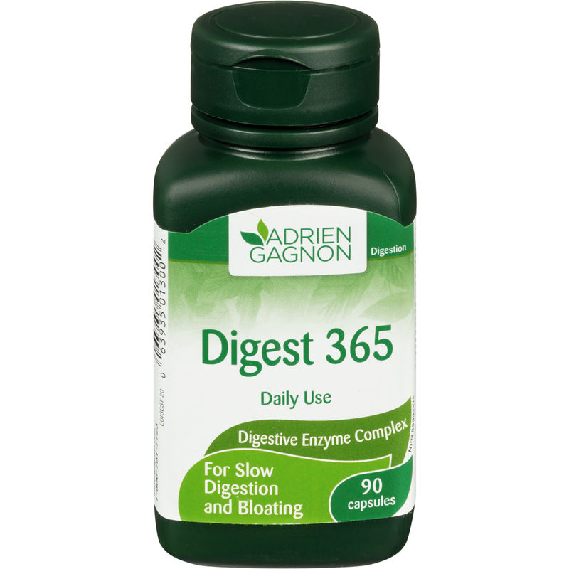 Adrien Gagnon Digest 365 Daily Use 90 Capsules - CTC Health