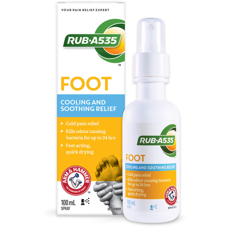 Rub A535 Foot Cooling and Soothing Spray 100 mL - CTC Health