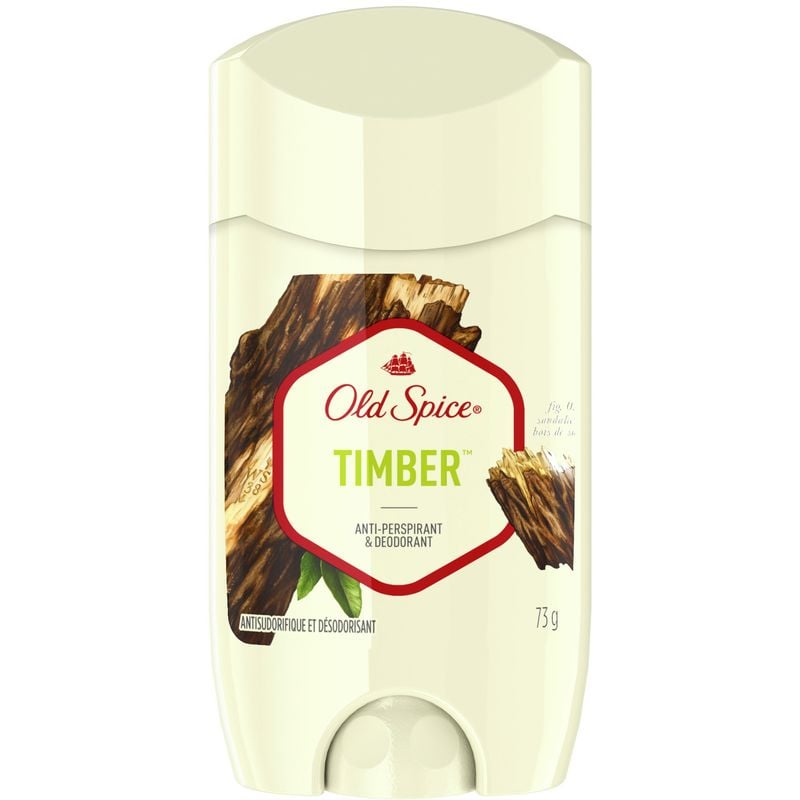 Old Spice Timber With Sandalwood Scent Antiperspirant Deodorant for Men ...