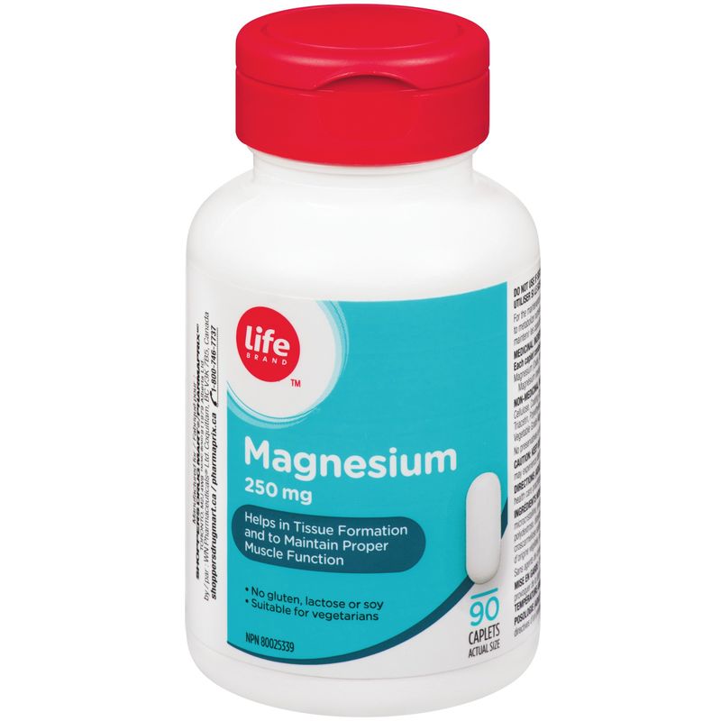 Life Brand Magnesium 250mg 90 CPL - CTC Health