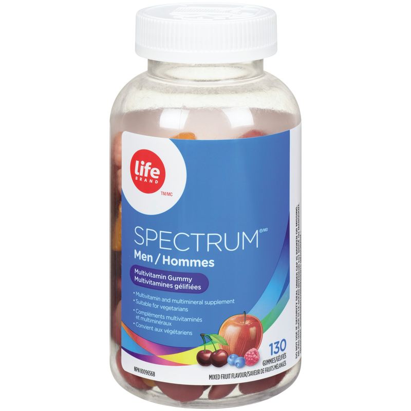 Life Brand Spectrum Multivitamin Gummy for Men 130 Count - CTC Health