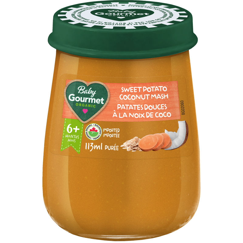 Baby Gourmet Sweet Potato Coconut Mash - CTC Health
